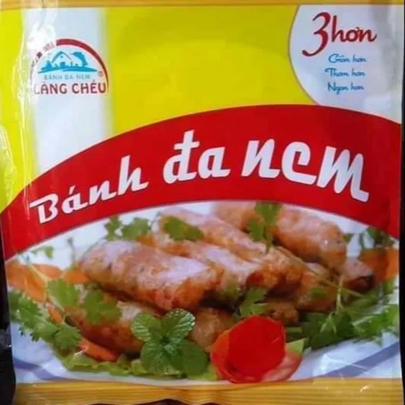 5 tập bánh đa nem Làng Chều Hà Nam dùng để gói nem rán (15 lá/tập ...