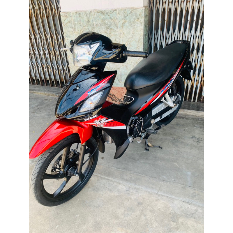 Tem Rời Suzuki Viva Fi 2015 màu Đen Đỏ chuẩn đẹp - dễ dán | Shopee Việt Nam