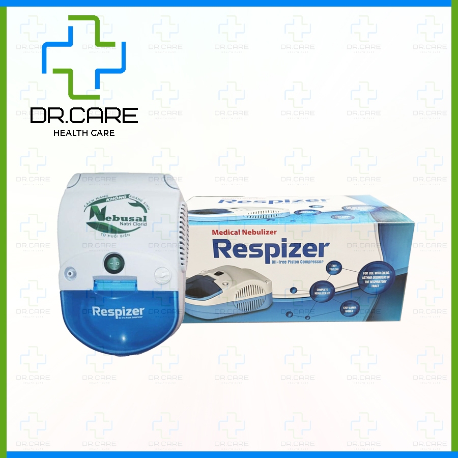 Bộ máy xông mũi, họng, xông khí dung Respizer CPC1 Nebusal giúp phòng ...