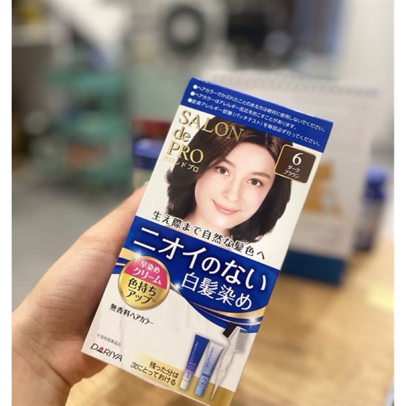 THUỐC NHUỘM TÓC PHỦ BẠC SALON DE PRO NHẬT BẢN | Shopee Việt Nam