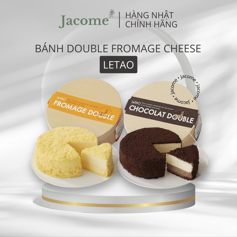 [SHIP HOẢ TỐC KÈM ĐÁ KHÔ] BÁNH LETAO DOUBLE FROMAGE CHEESE NHẬT BẢN (BÁNH TƯƠI) | Shopee Việt Nam