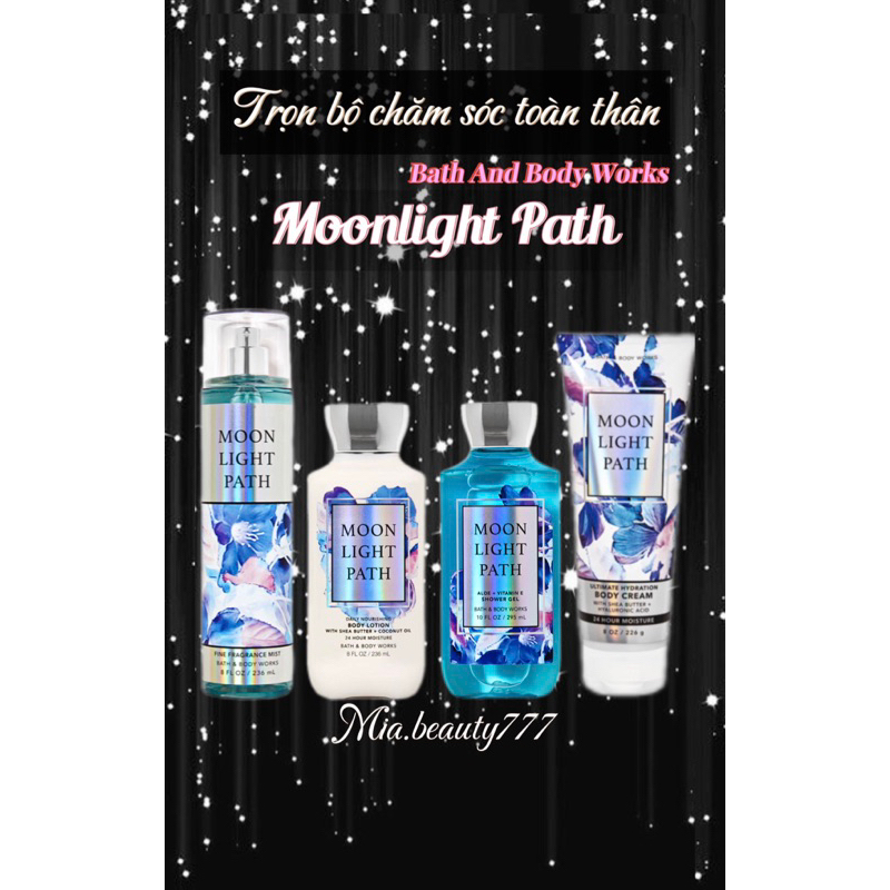 [AUTH-US] BODY MIST XỊT THƠM, SỮA TẮM,LOTION MOONLIGHT PATH MÙI PHẤN ...