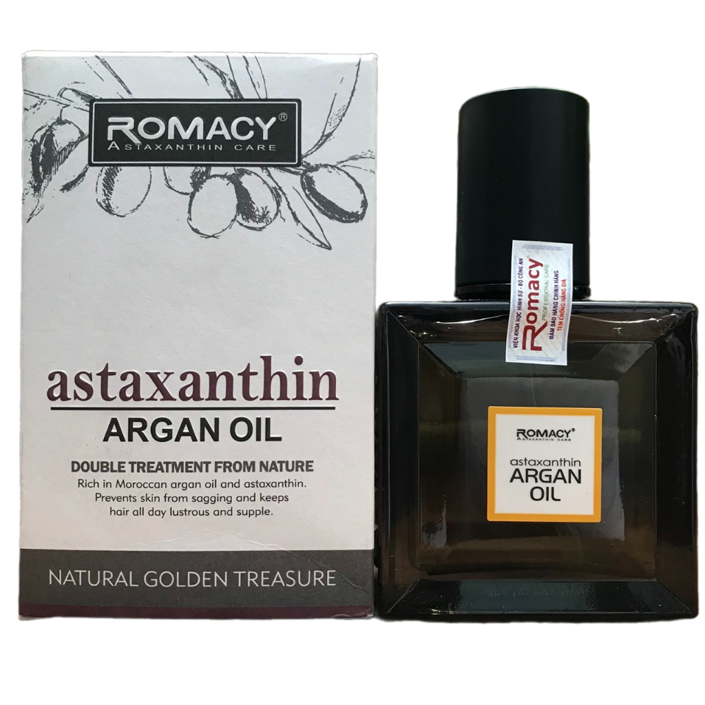 Tinh Dầu Dưỡng Chống Lão Hóa Tóc Romacy Argan Oil 55ml | Shopee Việt Nam