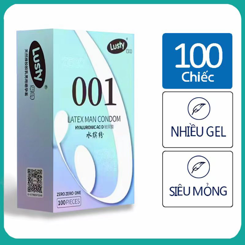 Bao cao su 001 siêu dai nhiều gel | Shopee Việt Nam