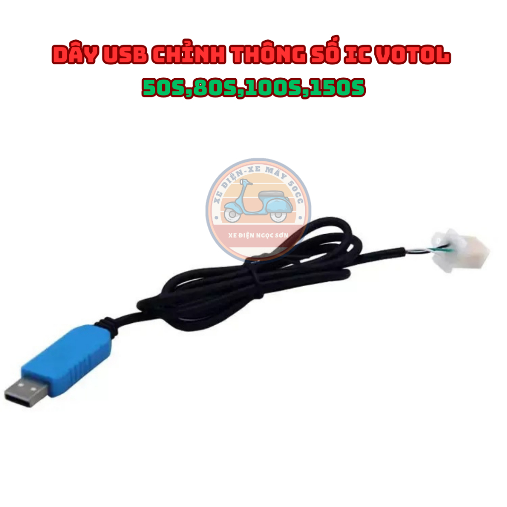 CÁP USB CHỈNH THÔNG SỐ IC VOTOL 50S,80S,100S,150S | Shopee Việt Nam