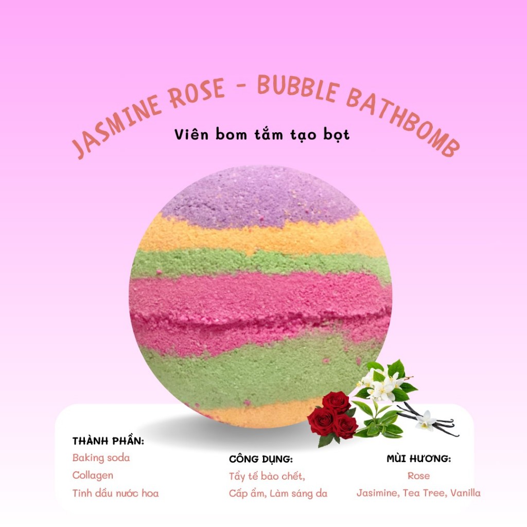 Viên Bathbomb Tạo Bọt Bồn Tắm Hương Nước Hoa Giúp Dưỡng Da Thư Giãn Kết ...