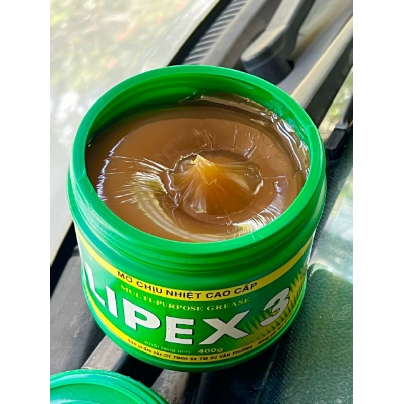 Mỡ bò chịu nhiệt Lipex lon 400gr | Shopee Việt Nam