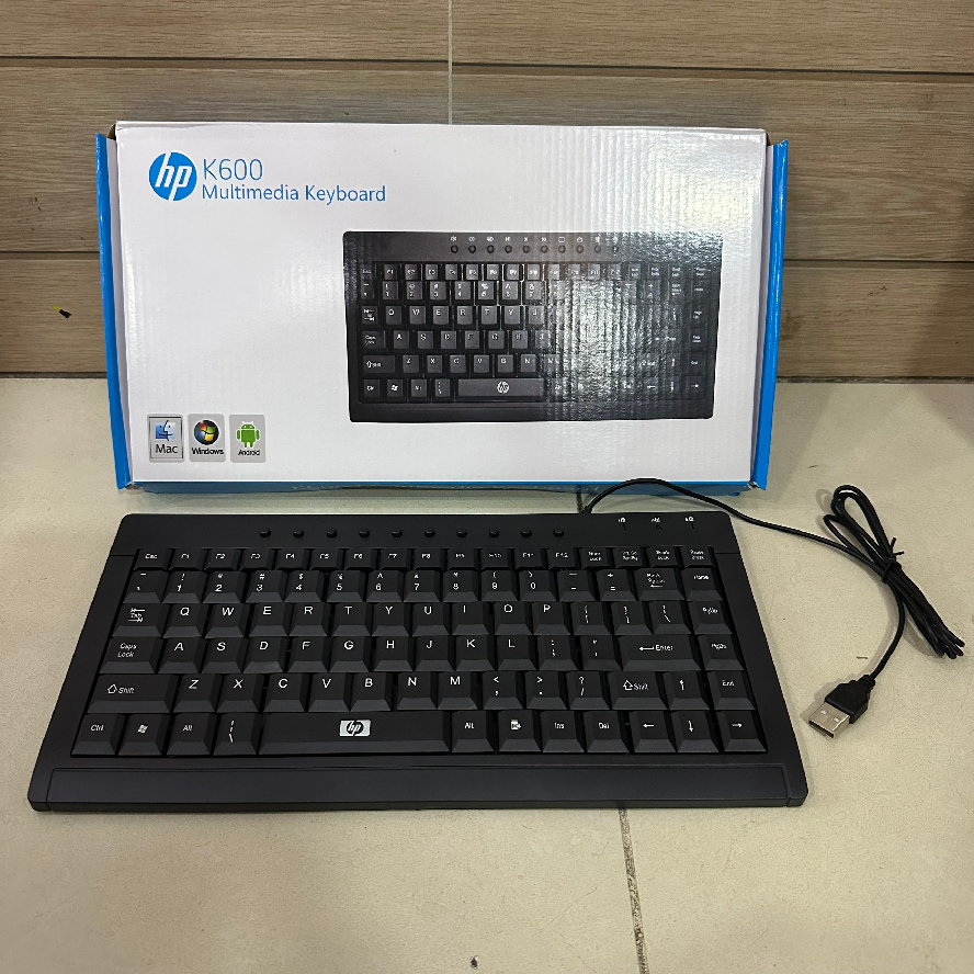 Bàn phím máy tính có dây mini HP K600/ Dell BK616, KB211 Thiết Kế Nhỏ ...