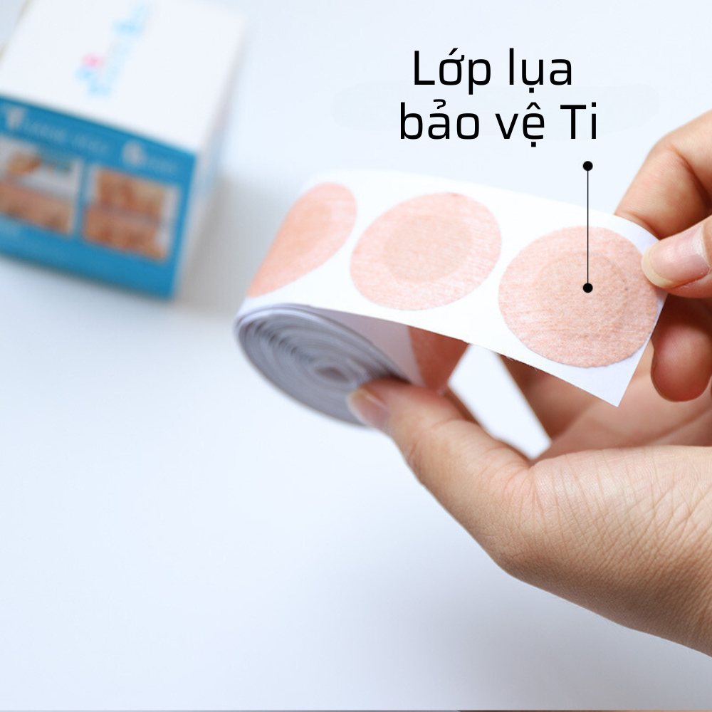 Cuộn Dán Ti Nam Chống Lộ Núm Tàng Hình Cuộn 100 Miếng Độ Dính Tốt NL356 ...