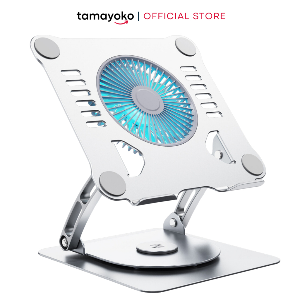 Giá Đỡ Máy Tính Laptop Tamayoko Hợp Kim Nhôm Cao Cấp Xoay 360 Độ Có ...