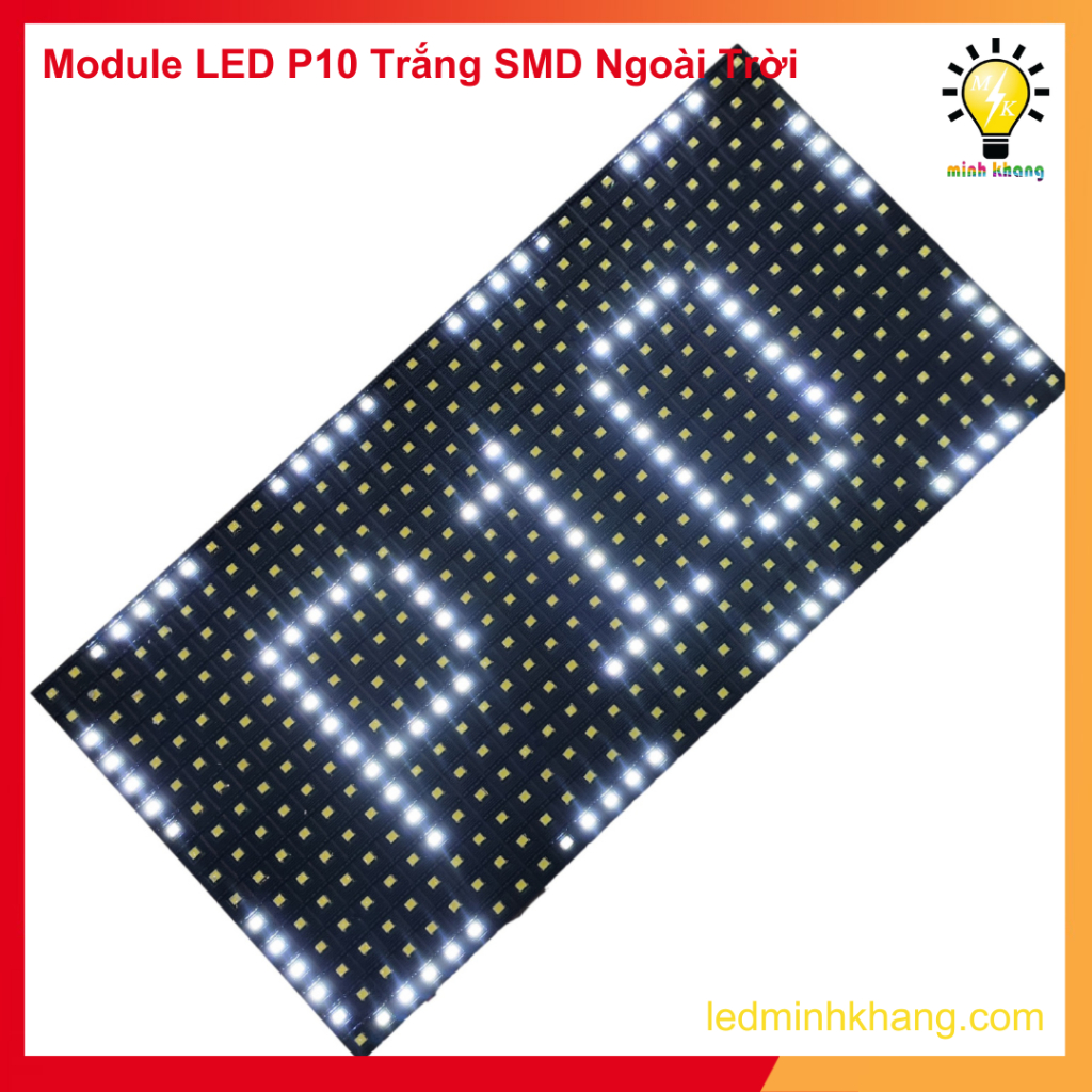 Module LED P10 đỏ ngoài trời siêu sáng ( tặng 4 ốc nam châm ) | Shopee Việt Nam