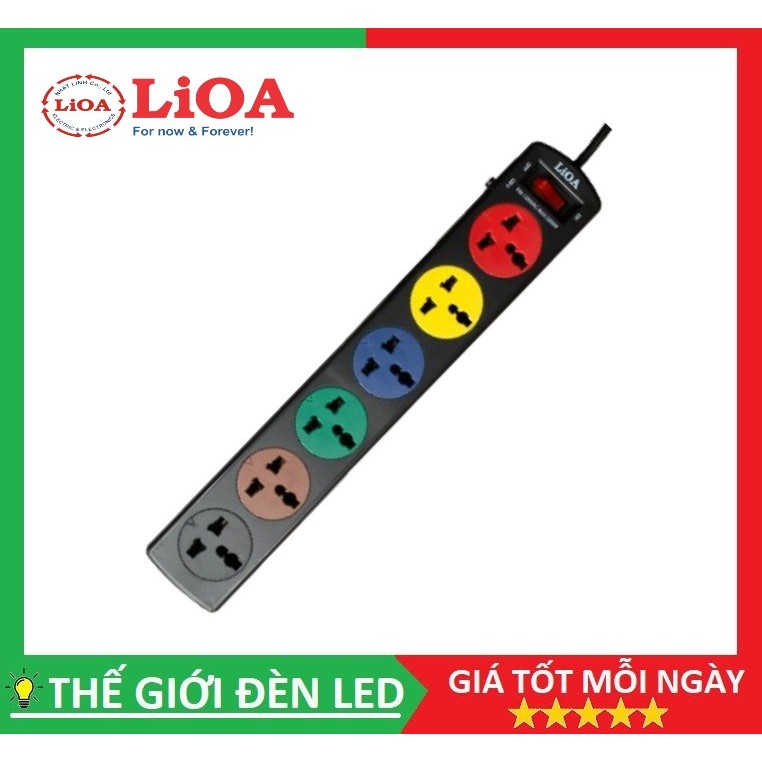 Ổ cắm LIOA 6DND3.3.10 công suất 2200W dài 3M chính hãng | Shopee Việt Nam