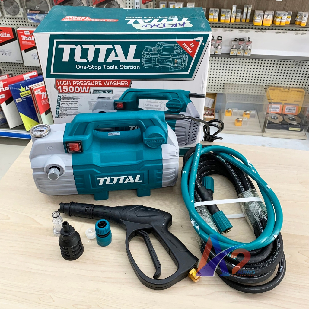Máy xịt rửa xe 1500W Total TGT11236 | Shopee Việt Nam