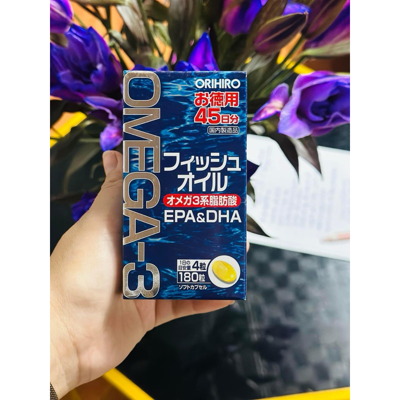 Viên uống Orihiro Fissh Oil Omega 3 chính hãng Nhật Bản | Shopee Việt Nam