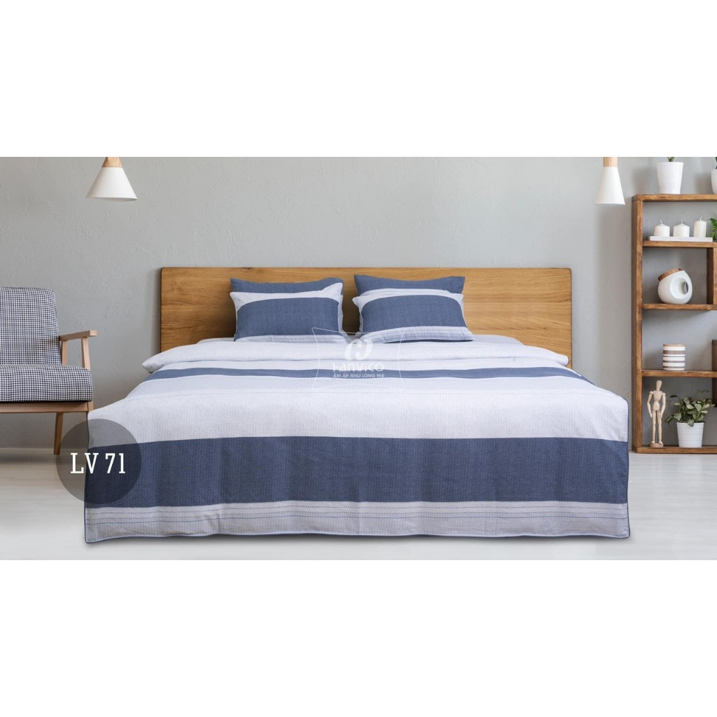 Bộ ga chun Hanvico Living LV71 | Shopee Việt Nam