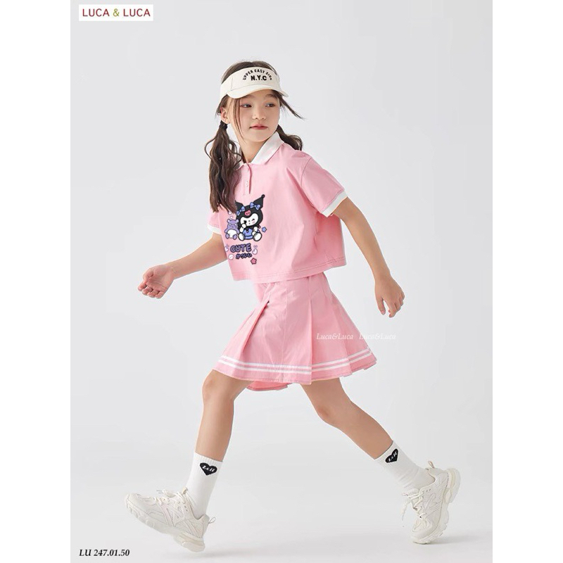 Set Váy Bé Gái Áo Polo CUTE | Shopee Việt Nam