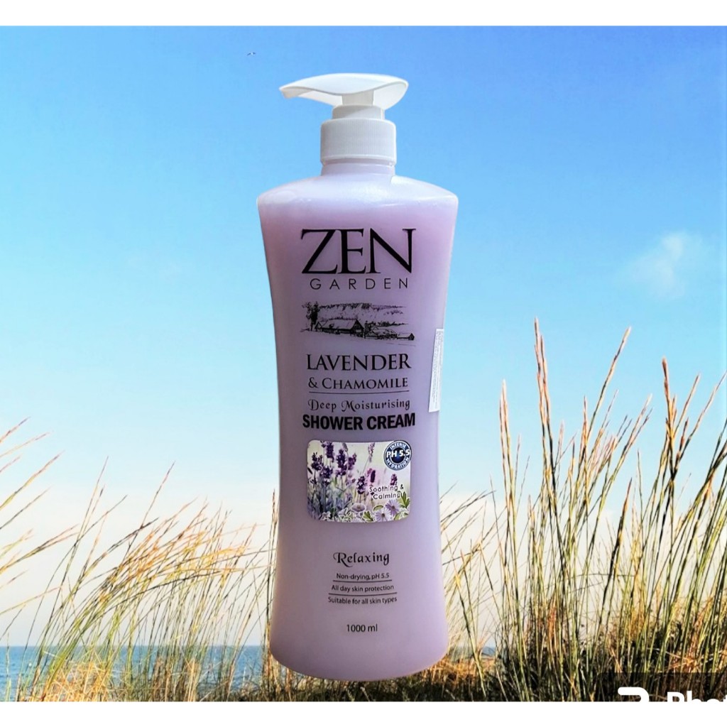 Sữa Tắm Zen Garden Shower Cream Lavender & Chamomile 1000ml (chai ...