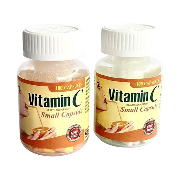 Viên tăng cường sức đề kháng VITAMIN C + KẼM SMALL CAPSULE PP.Pharco ...