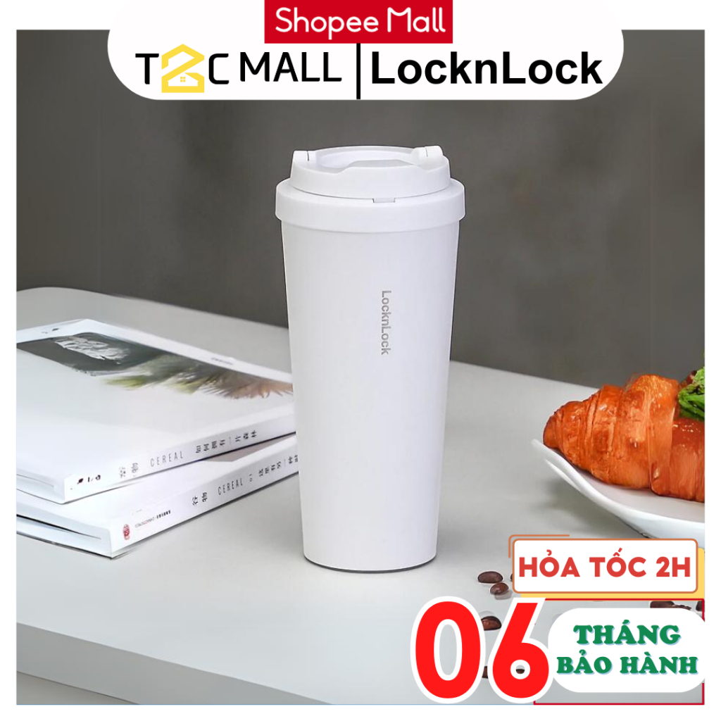 Ly Giữ Nhiệt Locknlock 550ML Bình Giữ Nhiệt Cao Cấp Chính Hãng Mở Nắp 1 ...