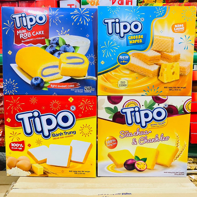 Bánh TIPO Hộp 250g | Shopee Việt Nam