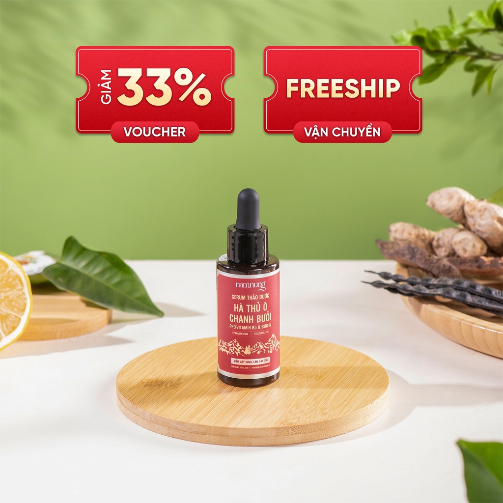 Serum thảo dược Namnung phục hồi hư tổn, kích thích mọc tóc 30ml ...
