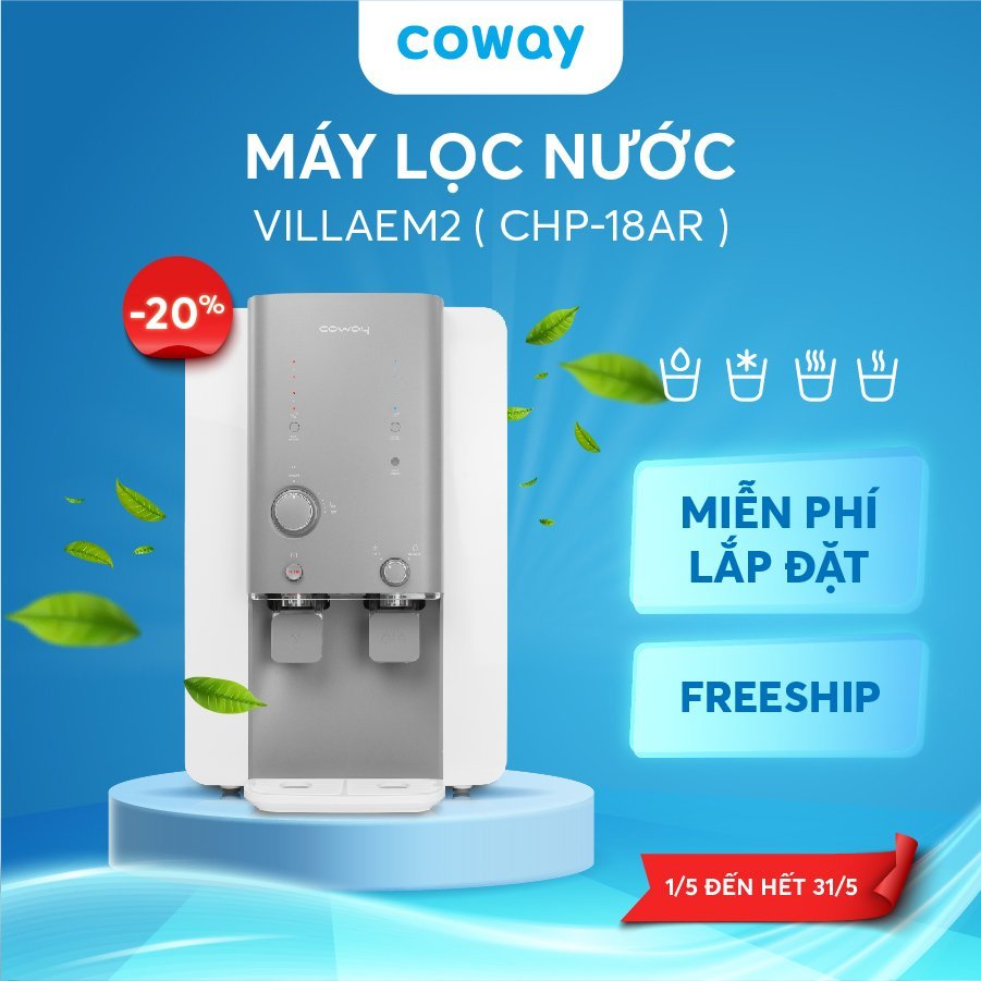 Máy lọc nước Coway Villaem 2 CHP-18AR | Shopee Việt Nam