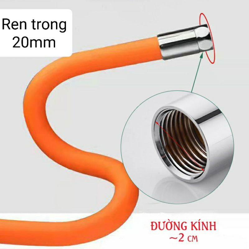 Ống Nối Dài Vòi Nước Linh Hoạt Có Thể Quay 360° - Dài 20cm Tiện Lợi ...