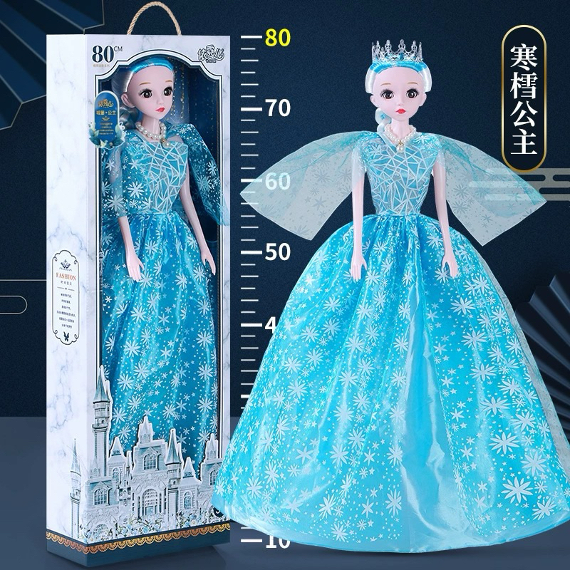 Búp bê công chúa Elsa cao 60cm, 80cm xinh đẹp cỡ lớn hàng cao cấp, Quà ...