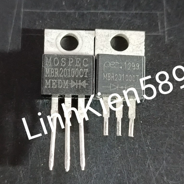 10 chiếc Đi ốt MBR20100CT FHP20100 20100 SBD20C100T Y20100DN 20100CT ...