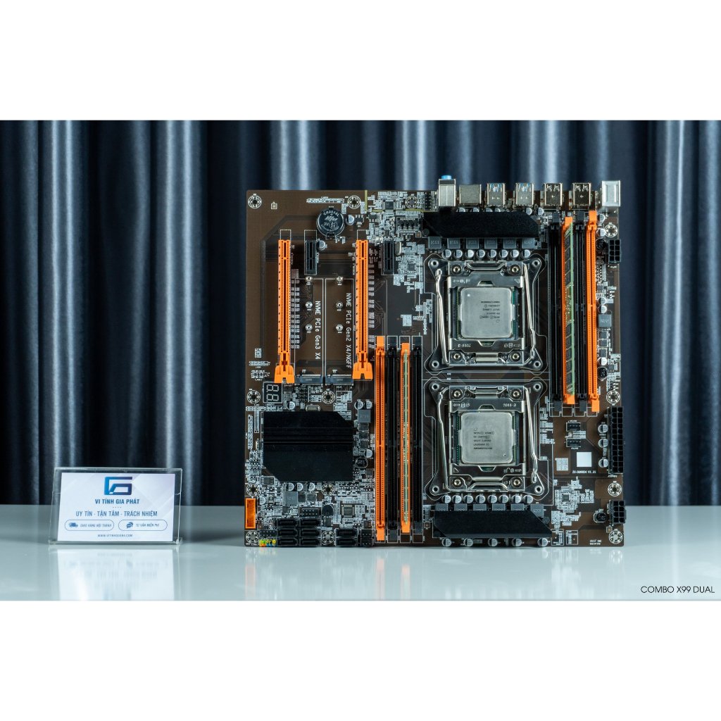 Mainboard SNIPER (OEM) X99 Dual CPU socket 2011-3 - DDR3, DDR4 New Box ...