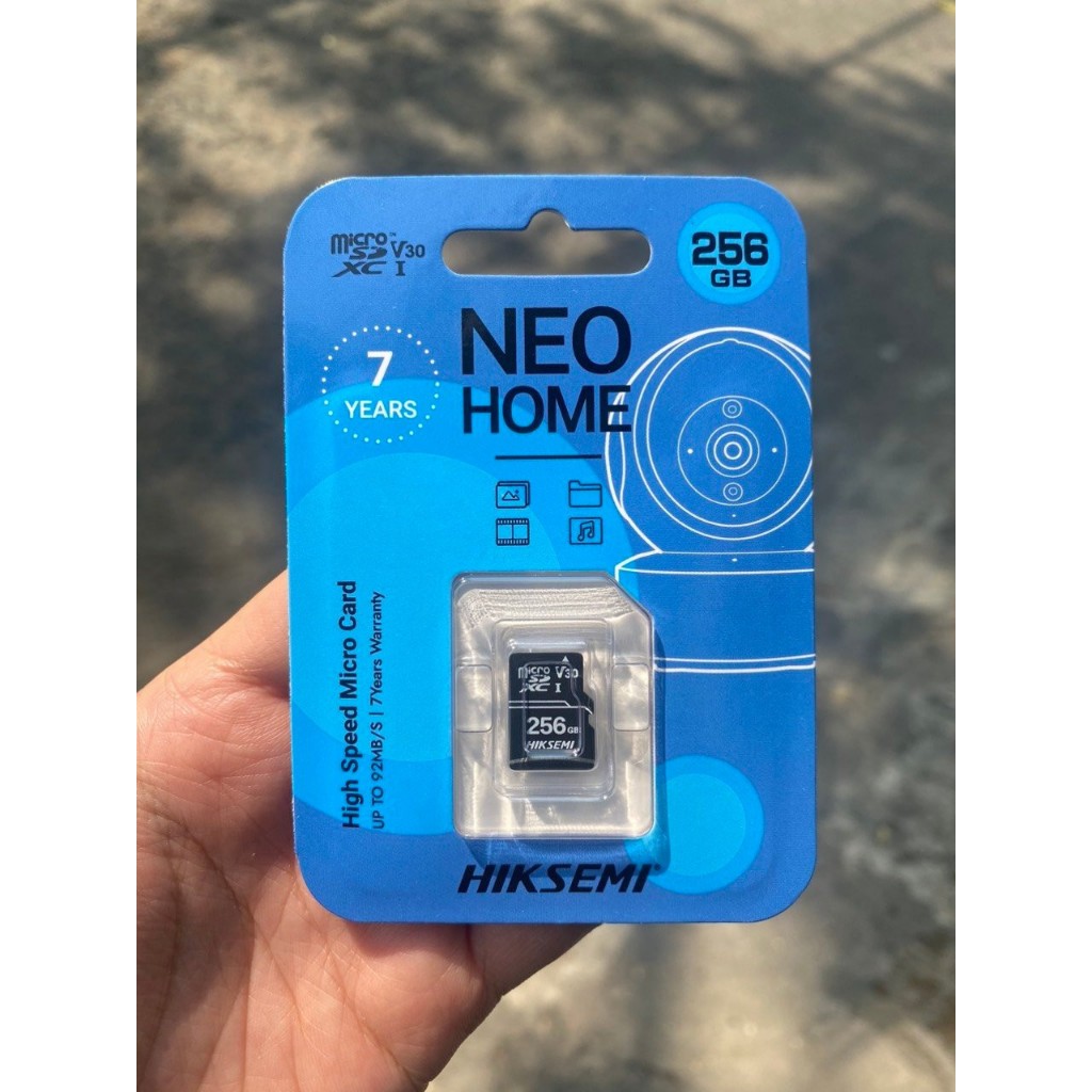 Thẻ nhớ 256GB HIKSEMI NEO HOME D1 Xanh Da Trời (Lifetime | Hộp 50c HS-TF-D1-256G ) | Shopee Việt Nam