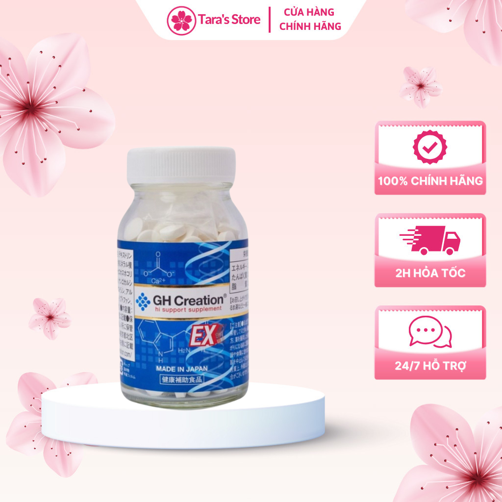 Viên Uống Hỗ Trợ Chiều Cao Gh Creation Ex 270 Viên Nhật Bản Giúp Bổ ...