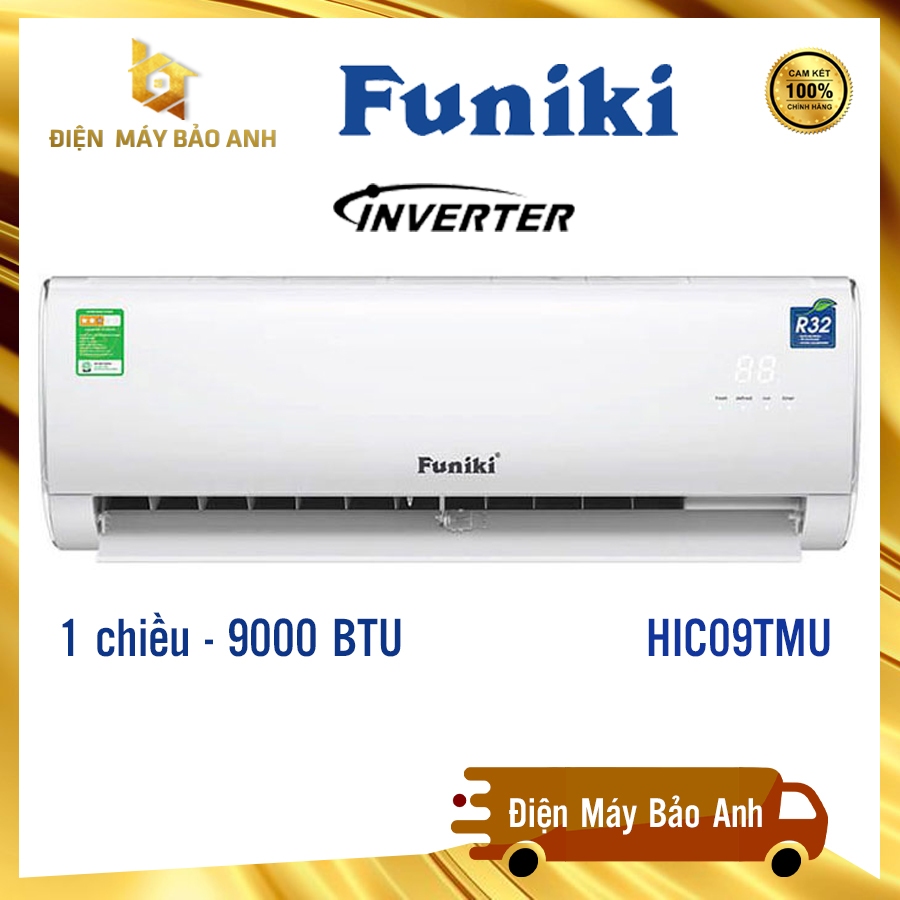 [Lắp đặt HN] Điều hòa Funiki 9000 BTU 1 chiều inverter HIC09TMU- Mới ...
