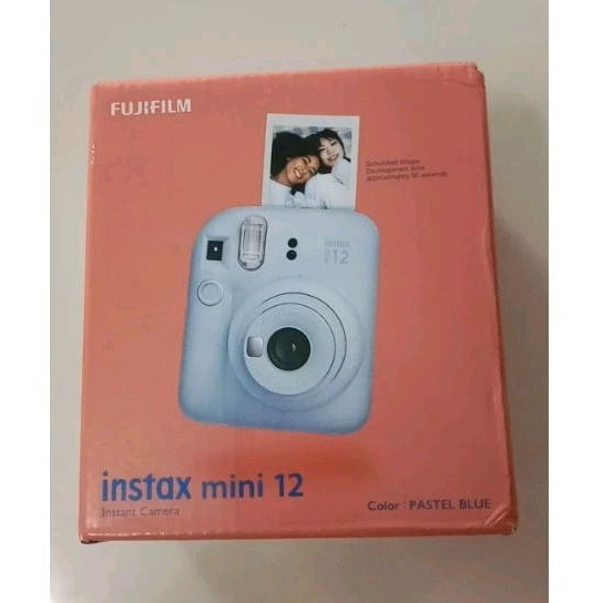 Máy chụp ảnh lấy liền Fuji Instax Mini 12 PASTEL BLUE | Shopee Việt Nam