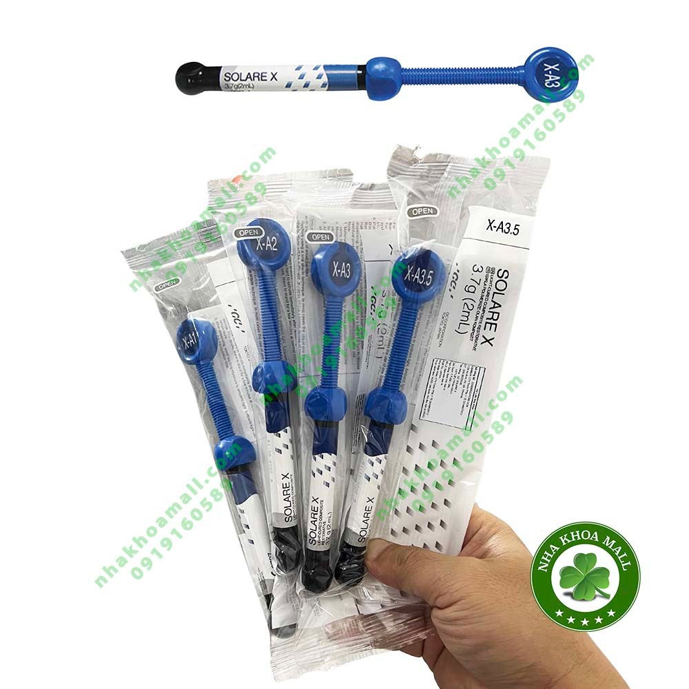 Composite răng GC Solare X màu xanh - Đơn vị tính 1 tuýp 3,7g | Shopee ...