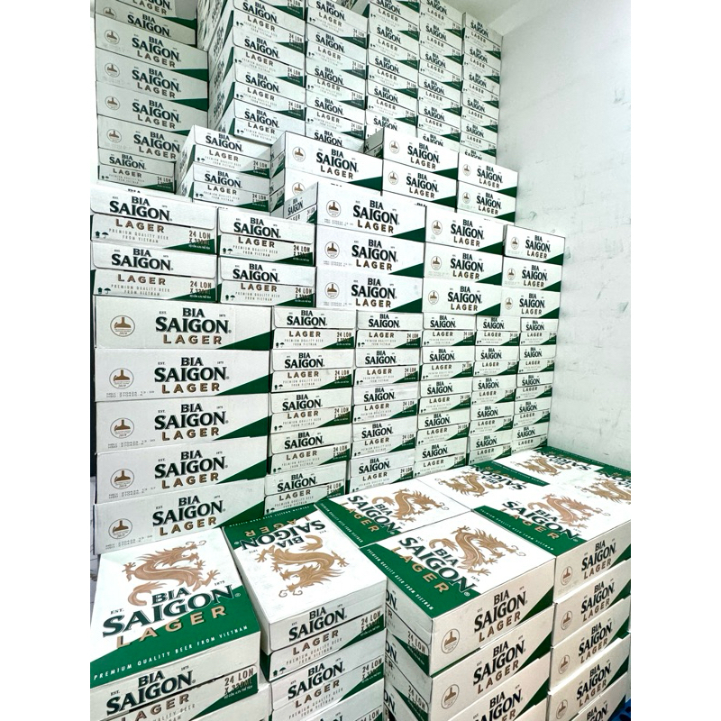 Bia Saigon Lager - 330ml | Shopee Việt Nam