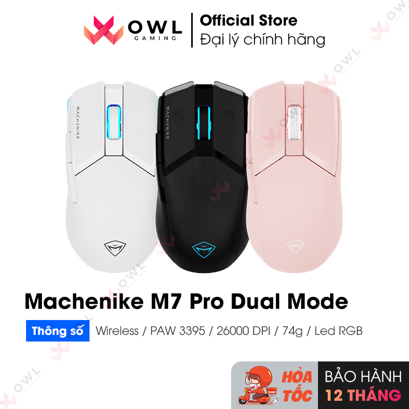 Chuột gaming Machenike M7 Pro Dual Mode (Hàng chính hãng) | Shopee Việt Nam