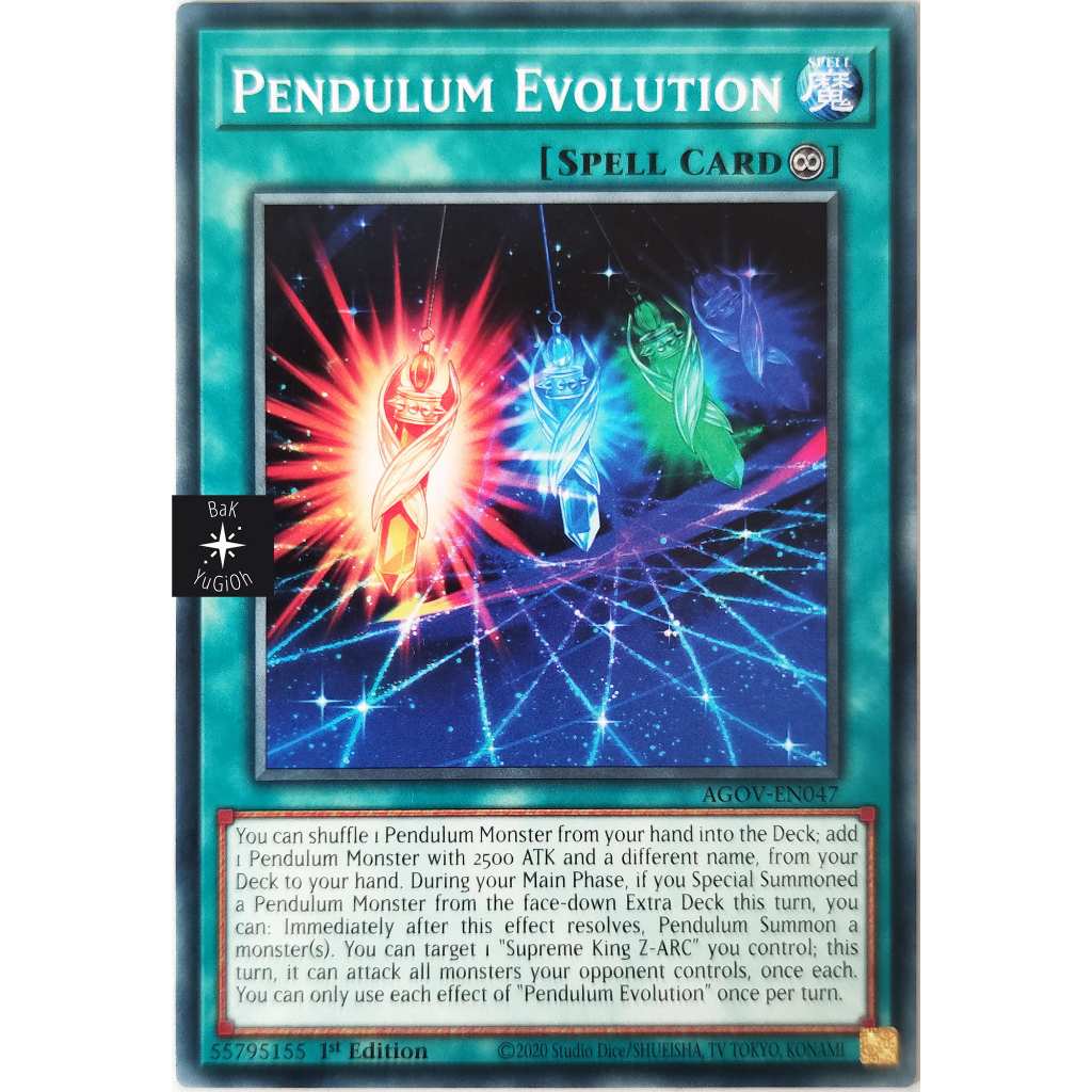 [BaK Yu-Gi-Oh!] [Thẻ Bài Chính Hãng] Pendulum Evolution |EN+AE| Common | Shopee Việt Nam