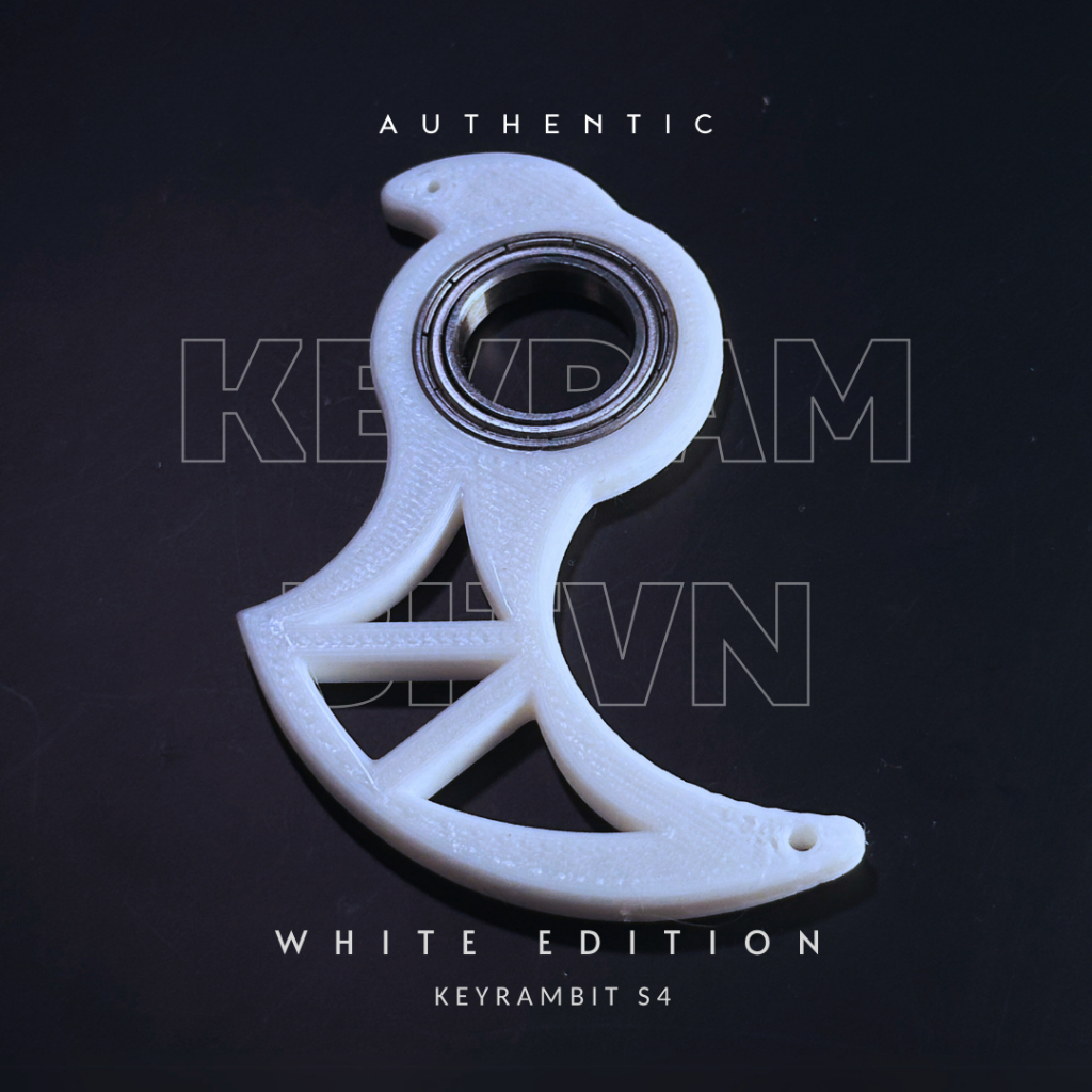 [AUTH] - Móc Khóa Xoay - Keyrambit S4 - Vòng Bi Thép Nhật - In 3D ...