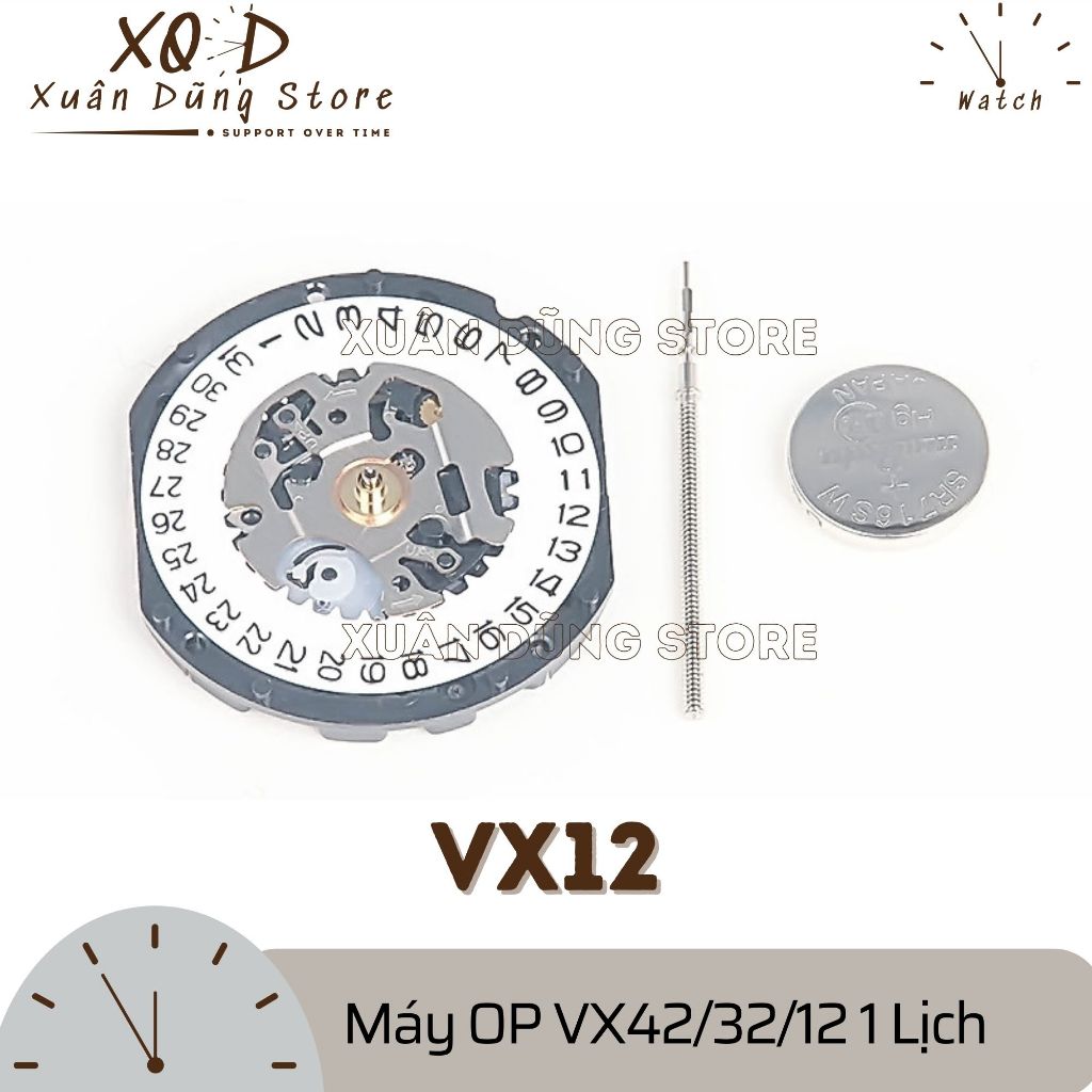 Máy đồng hồ OP 1 Lịch VX42 VX32 VX12 dành cho đồng hồ đeo tay | Shopee ...