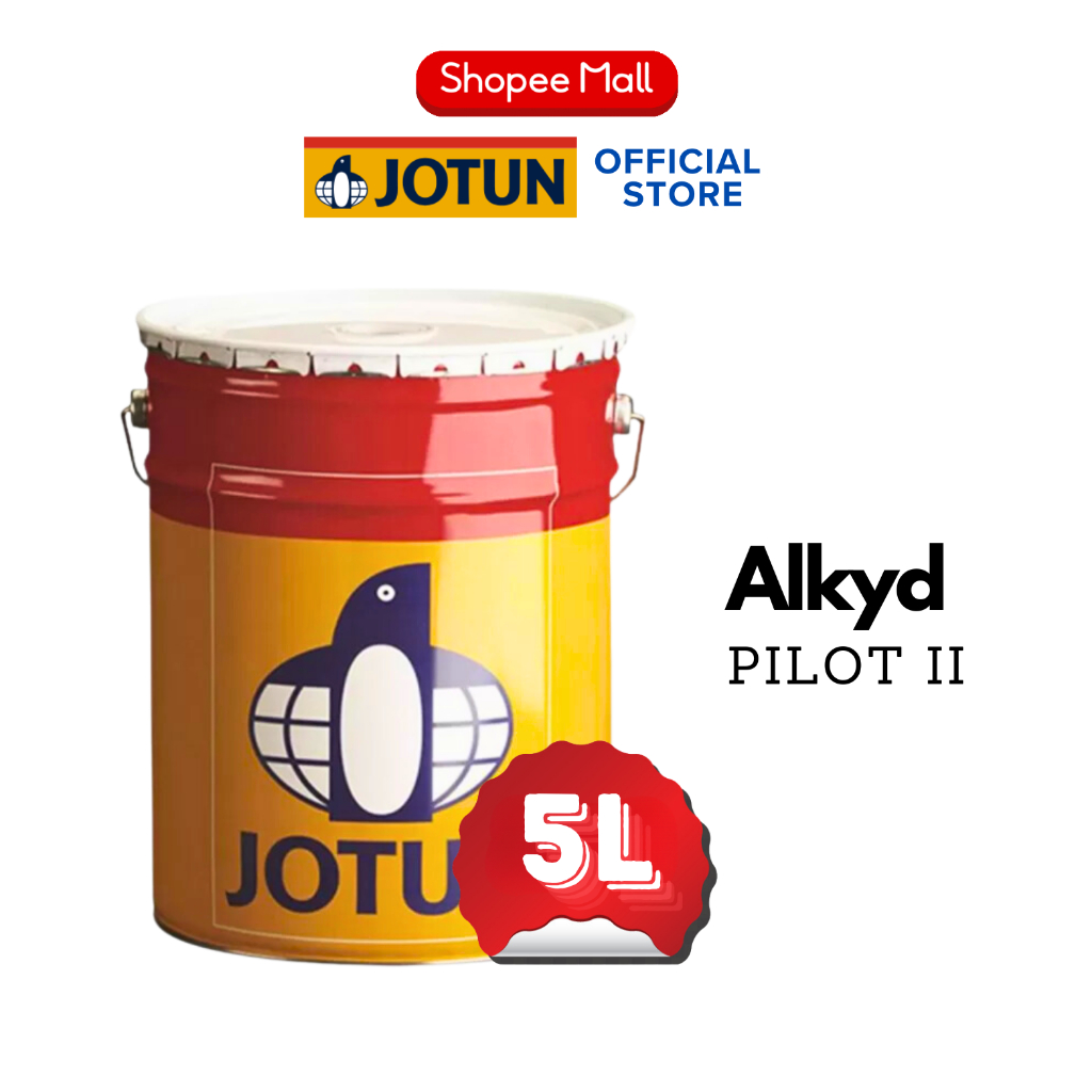 Sơn phủ Alkyd Jotun Pilot II - 5L cho sắt và gỗ | Shopee Việt Nam