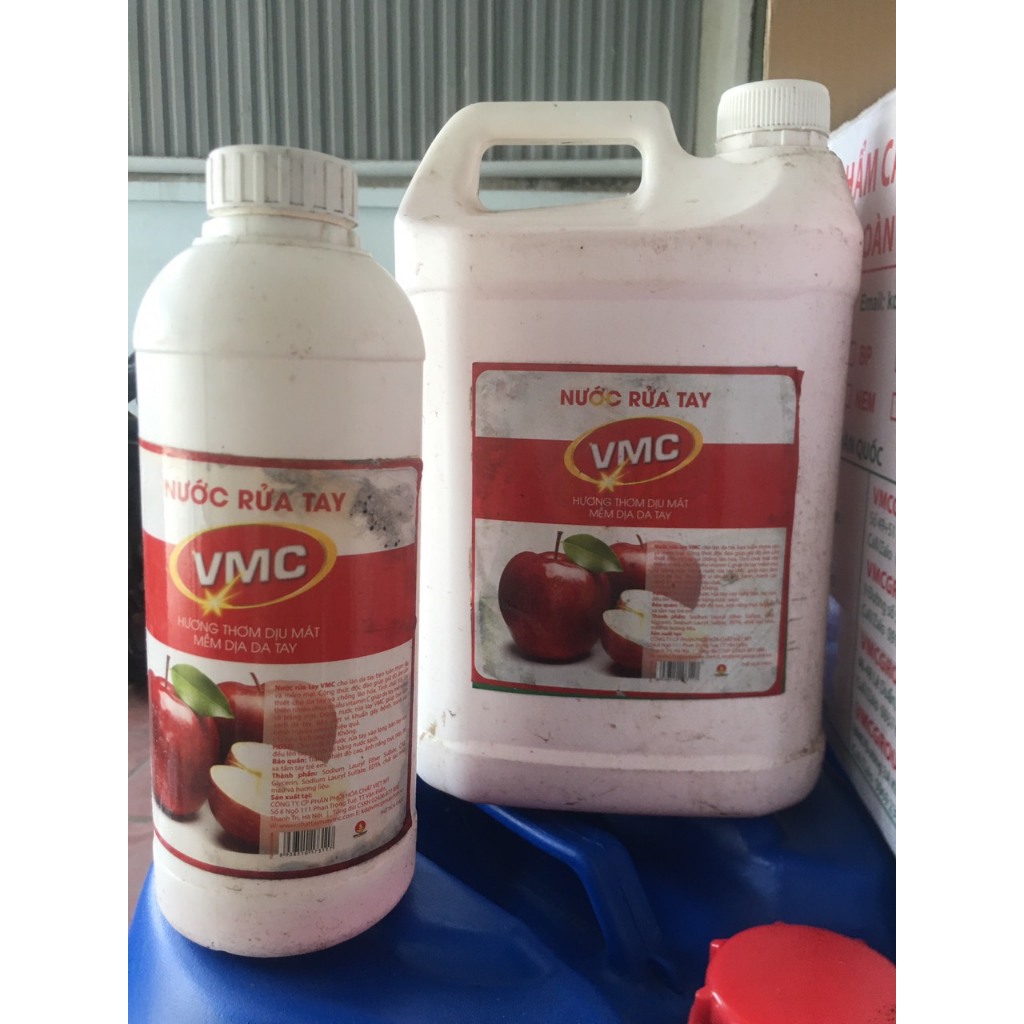 5 LÍT NƯỚC RỬA TAY HƯƠNG TÁO VMC CAN 5 LÍT | Shopee Việt Nam