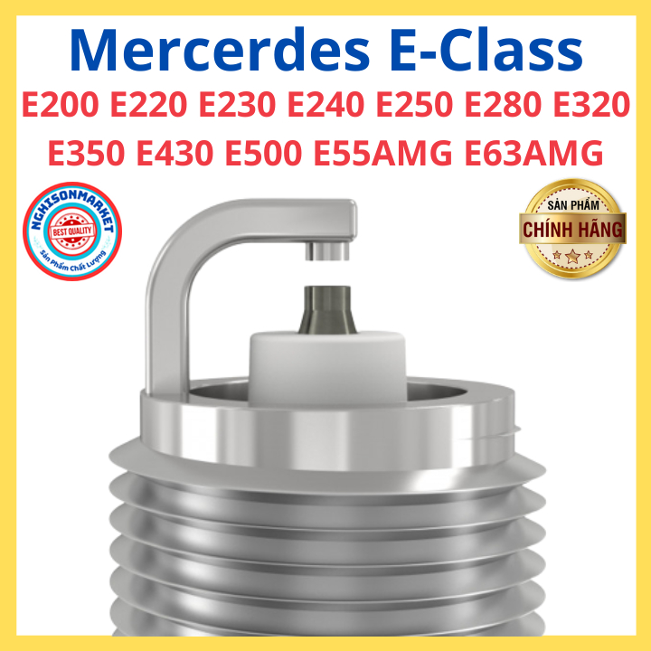 Bugi xe Mercedes E200 E220 E230 E240 E250 E280 E320 E350 E430 E500 E55AMG E63AMG bạch kim ...