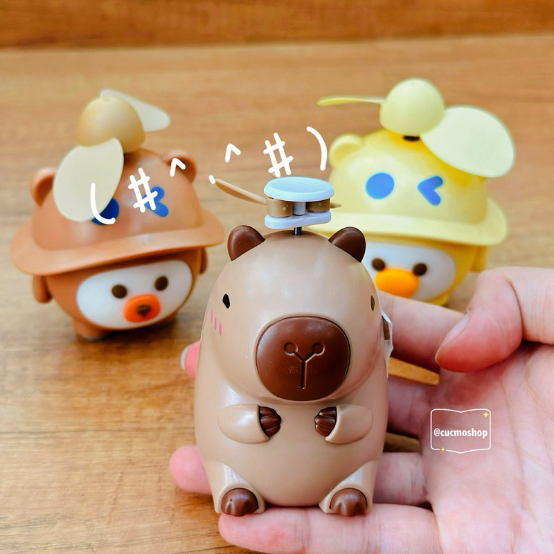 Quạt sạc capybara | Shopee Việt Nam