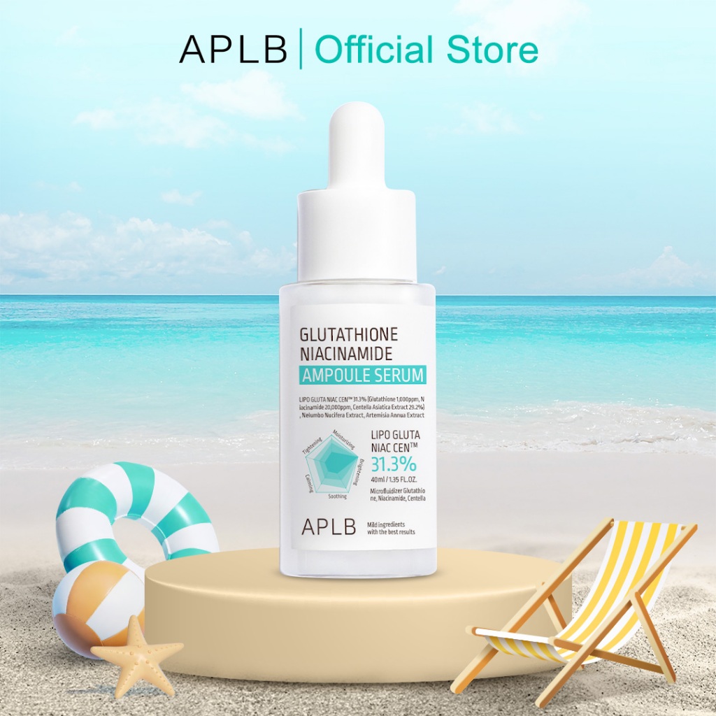 Serum Dưỡng Trắng Da Cao Cấp Aplb Glutathione Niacinamide Ampoule Serum