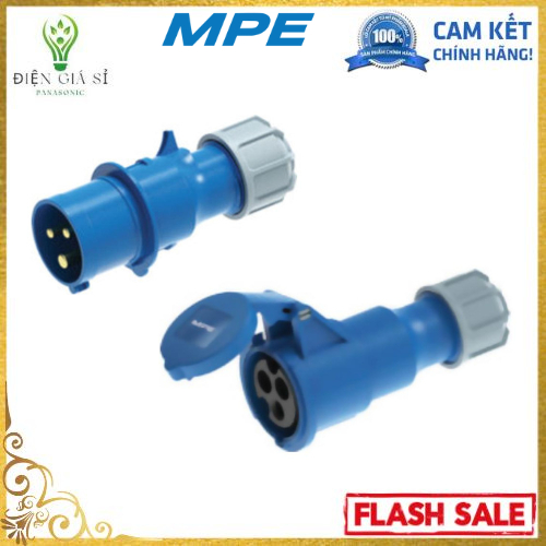 Phích & Ổ Cắm 3P16A 240V IP44(MPN2-013), Chính Hãng MPE | Shopee Việt Nam