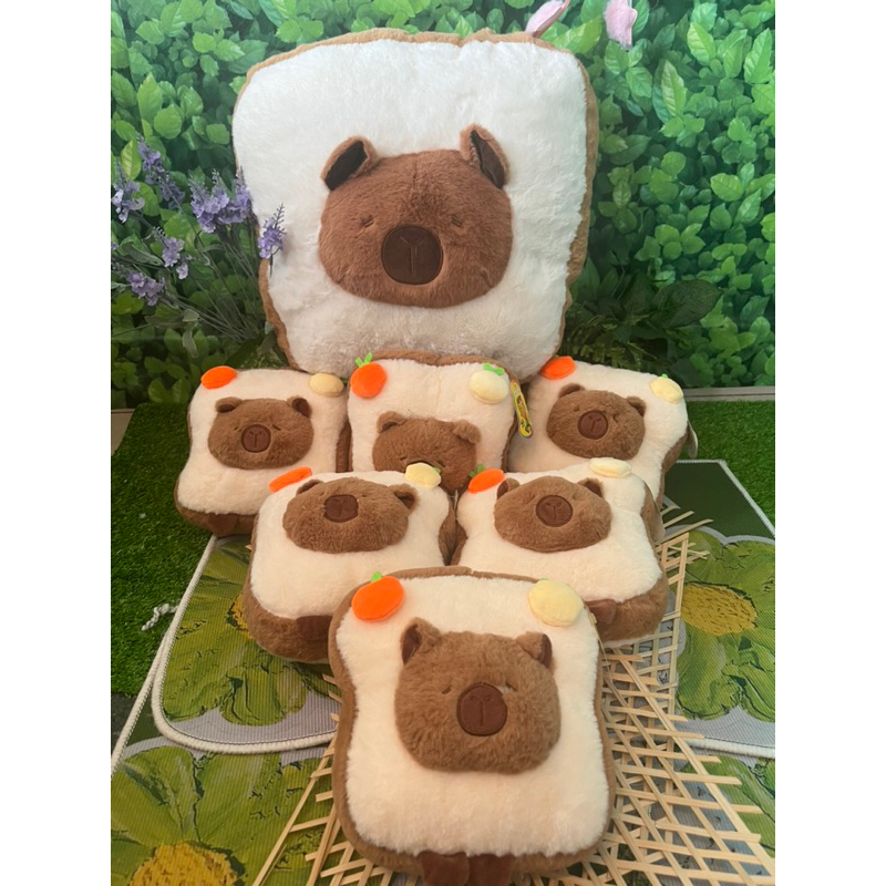 thú bông sandwich capybara | Shopee Việt Nam
