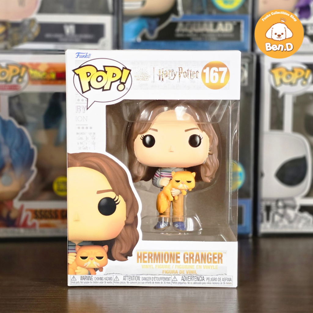 Mô hình Funko POP! Movies: Harry Potter Prisoner Of Azkaban - Hermione Granger with Crookshanks ...