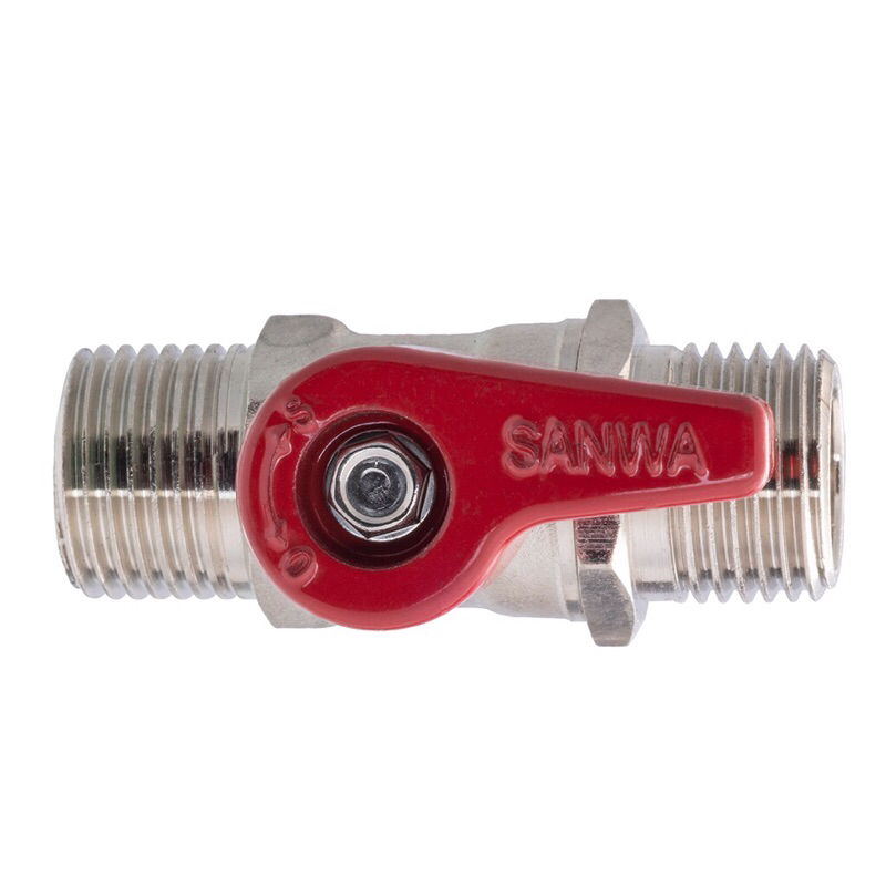 [ SANWA Thái Lan ] Van Khoá Nước, Van Bi Sanwa 2 Đầu Ren Ngoài 21mm(1/2”) | Shopee Việt Nam