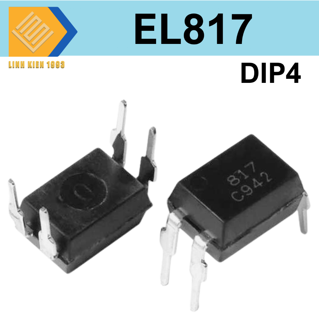 Opto cách ly quang EL817 DIP-4 (dùng thay thế cho PC817) | Shopee Việt Nam